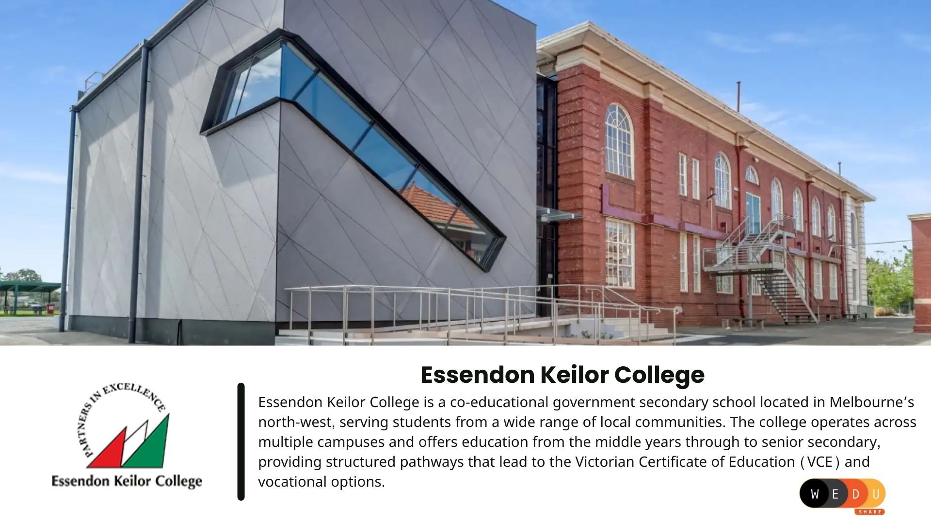 Essendon Keilor College | WEduShare