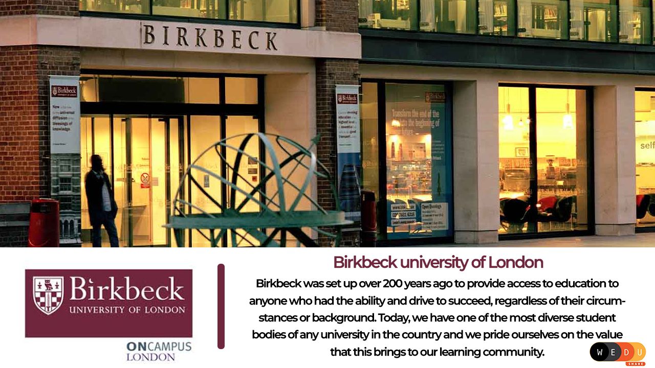 Birkbeck university of London | WEduShare