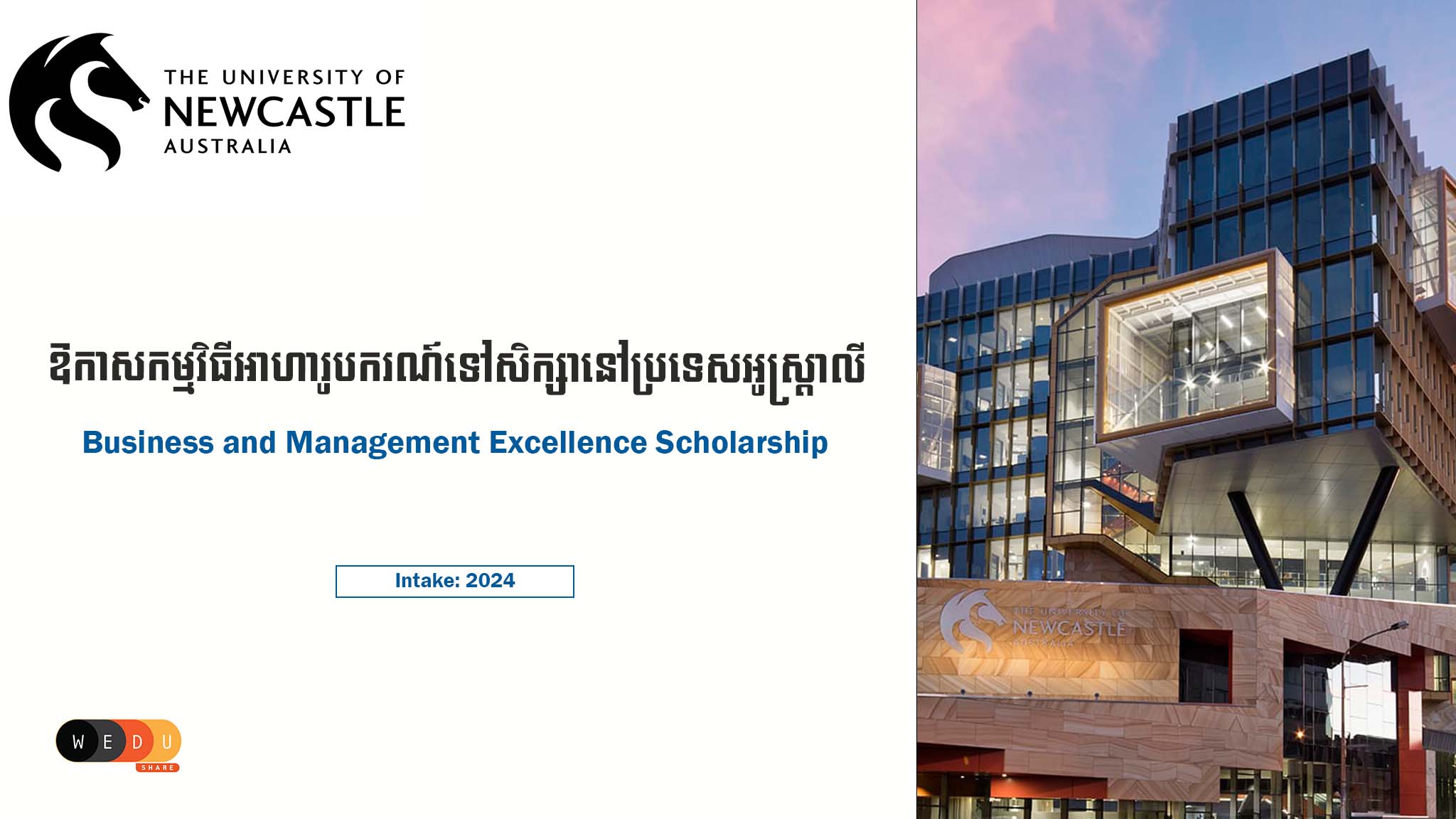 Business and Management Excellence Scholarship | WEduShare