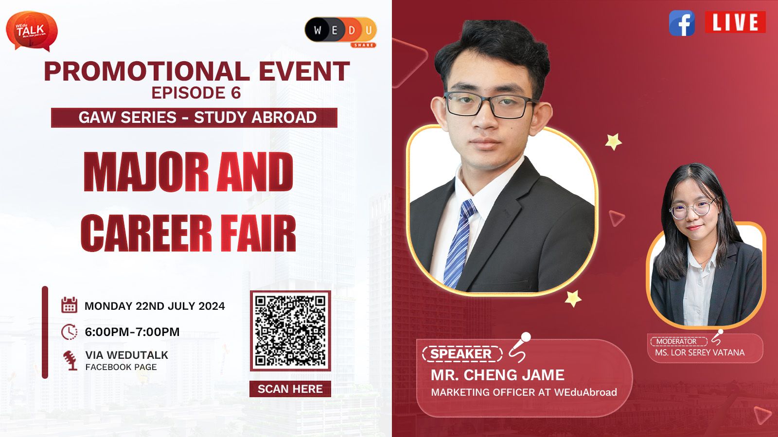 S1Ep06: GAW Series - Study Abroad : Major and Career Fair | Mr. Cheng ...