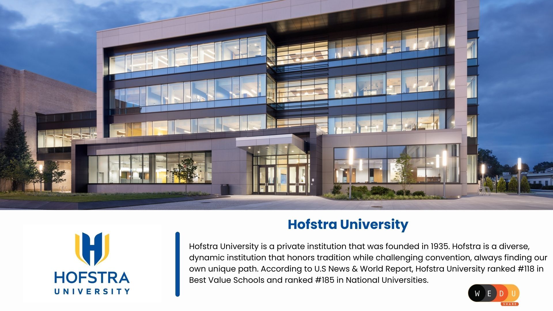Hofstra University | WEduShare