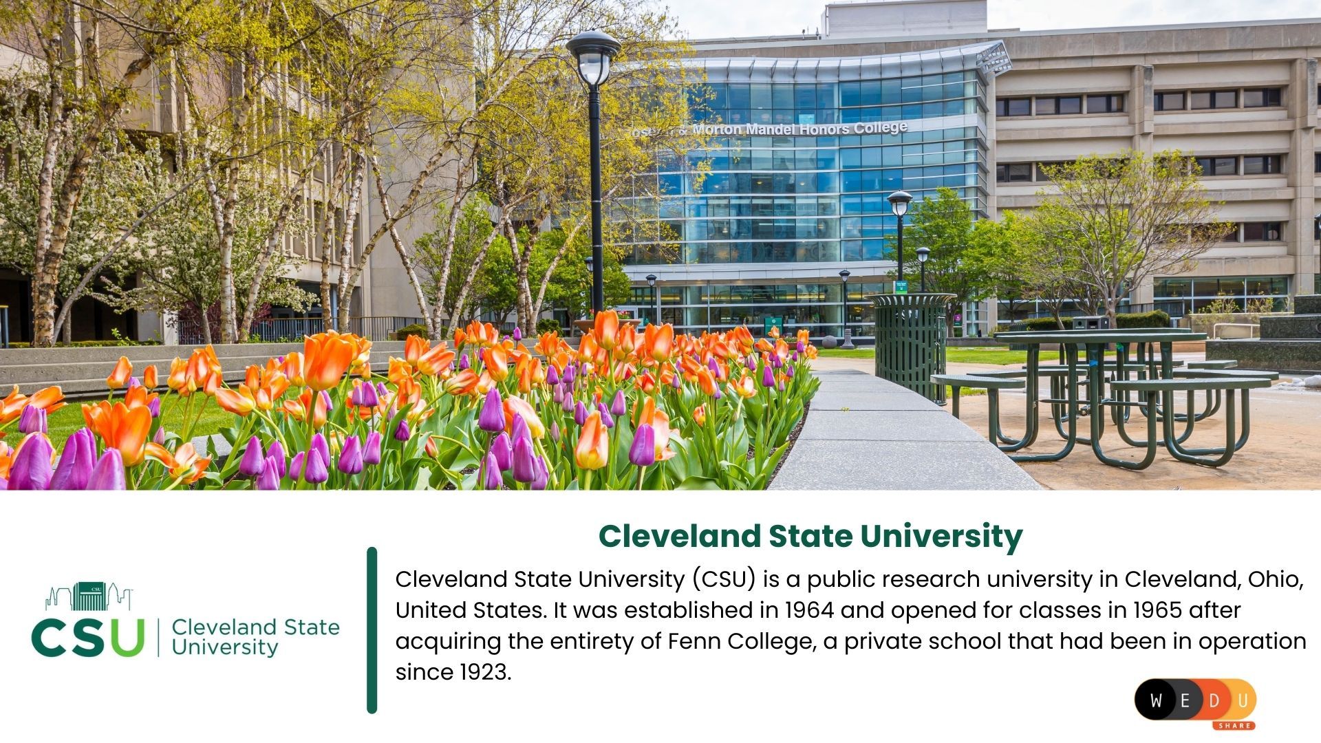 Cleveland State University | WEduShare