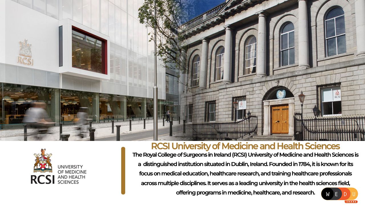RCSI University of Medicine and Health Sciences | WEduShare