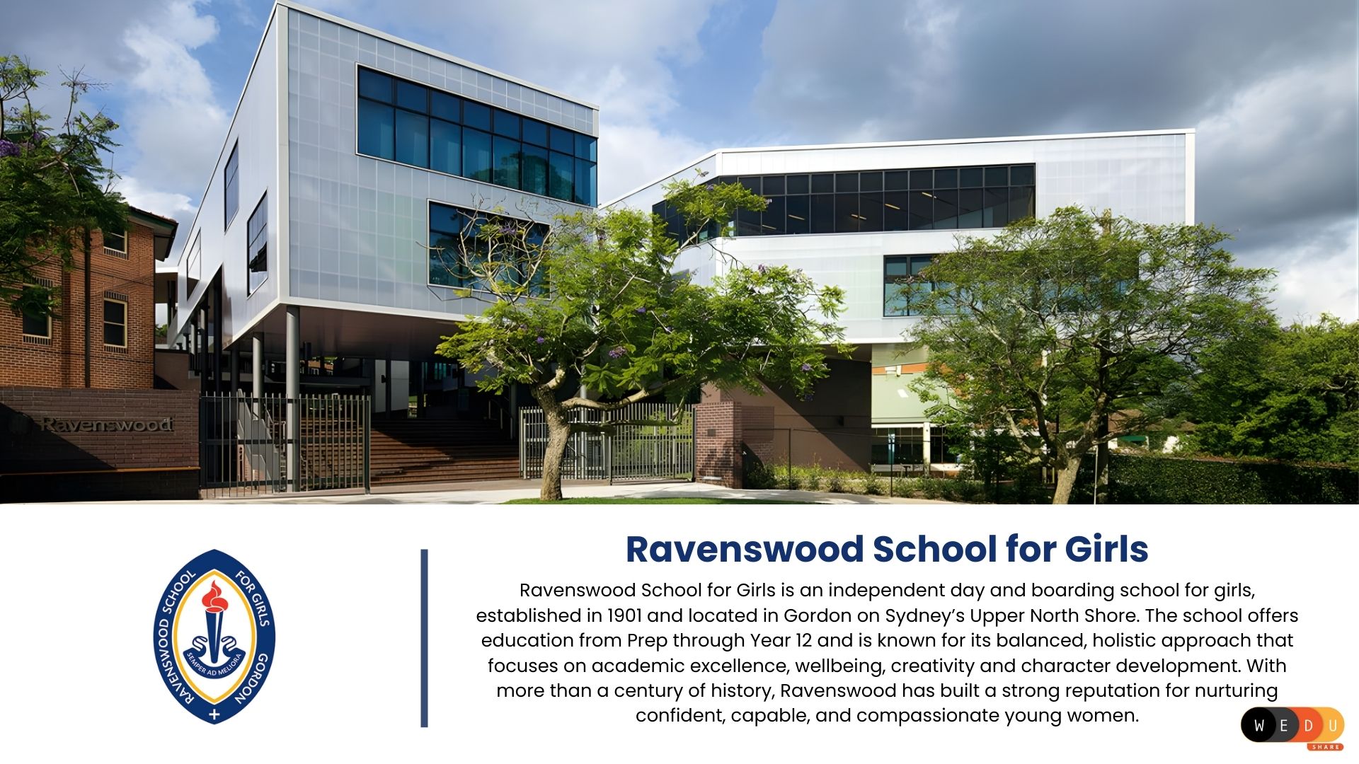 Ravenswood School for Girls | WEduShare