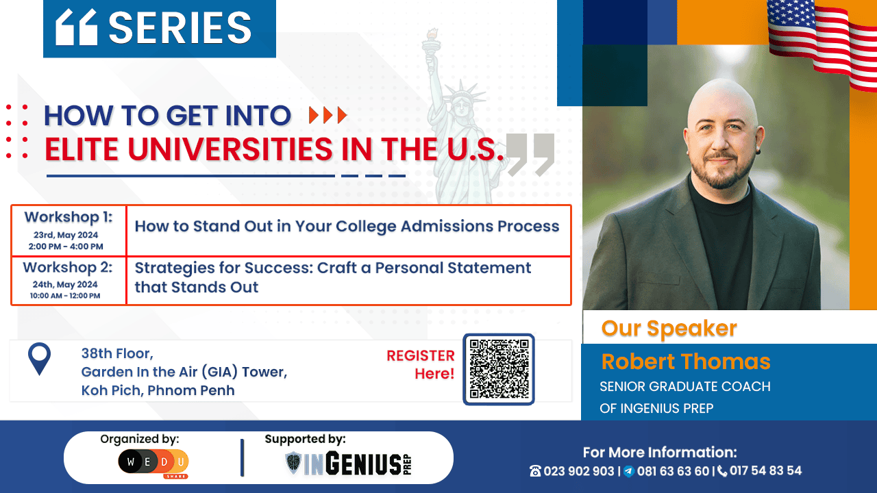 [Series] | How to Get into Elite Universities in U.S. | WEduShare
