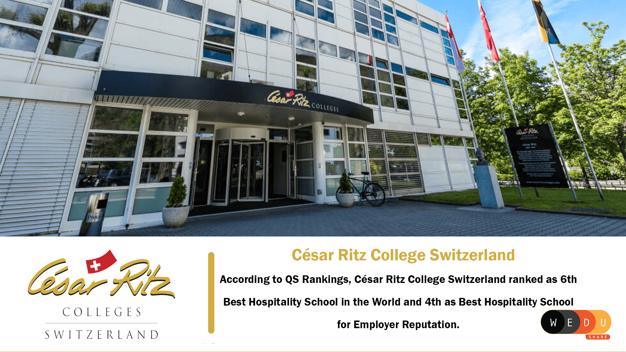 César Ritz Colleges Switzerland | WEduShare